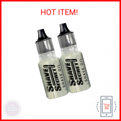 SHAVE SECRET SHAVING OIL- THE BEST SHAVE EVER! 18.75ML(2 Pack) | eBay