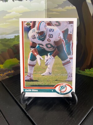 1991 Upper Deck Keith Sims #385 Football Card | eBay
