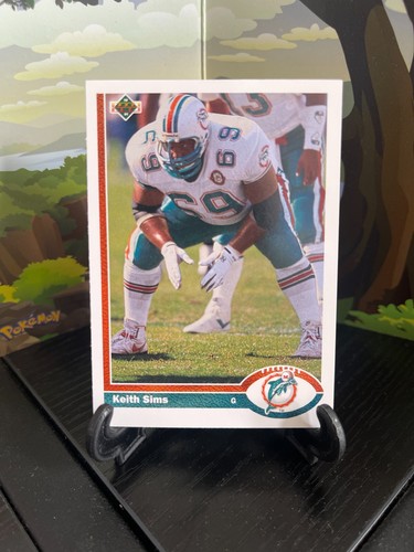 1991 Upper Deck Keith Sims #385 Football Card | eBay