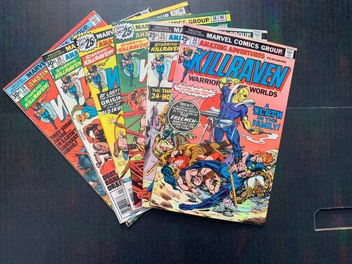 Amazing Adventures-Killraven (Marvel Bronze Age-1976) 34 35 36 37 38 39 ...