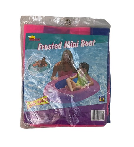 Sunco Kids Pink Inflatable Boat Pool Toy PINK 43.5”x31" (Ages 4 - 8 ...