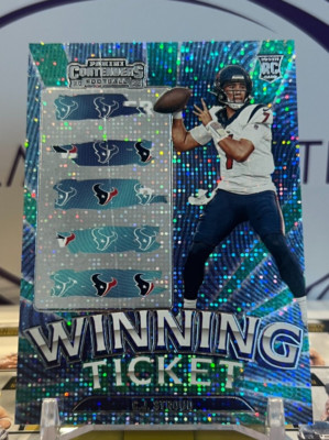 2023 PANINI CONTENDERS FOTL BLUE DISCO WINNING TICKET J.STROUD RC SP ...