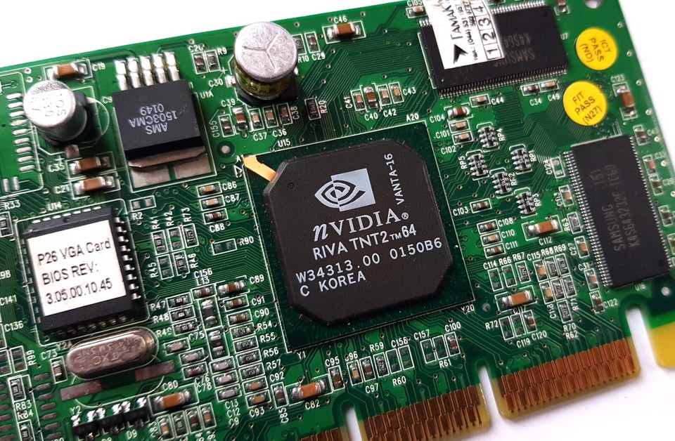 NVIDIA VANTA 16MB SDRAM AGP Low Profile 180-P0026-0000-B | eBay