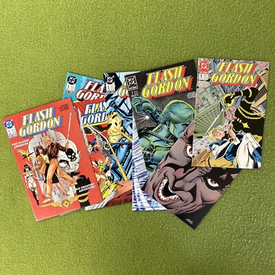 FLASH GORDON #1-9 DC Comics 1988 Complete Set-Dan Jurgens Bruce ...