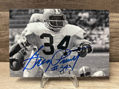 Greg Pruitt Cleveland Browns Hand Signed 4x6 Photo TC46-1873 | eBay