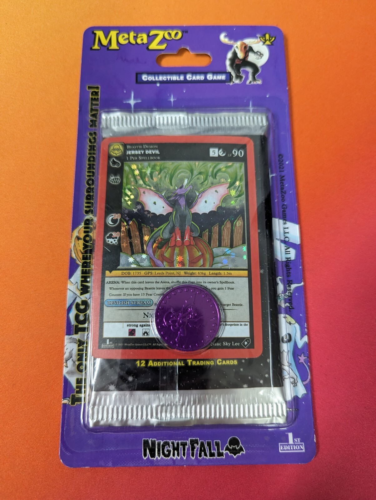 MetaZoo Cryptid Nation: Nightfall 1st Edition Blister Pack Factory ...