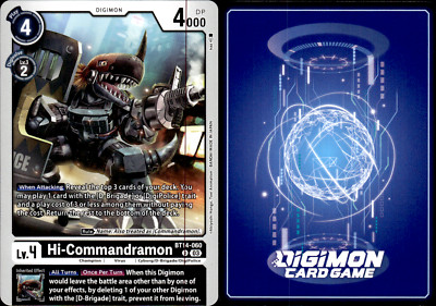 Hi-Commandramon | BT14-060 | U | Digimon Blast Ace | eBay
