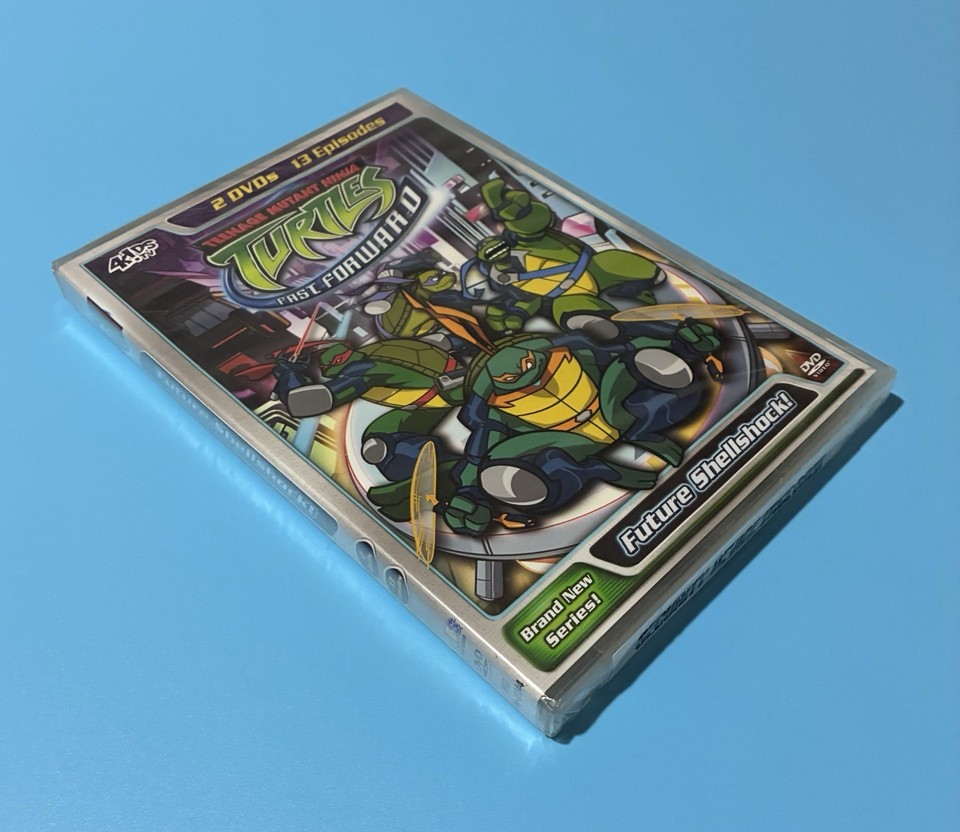 Teenage Mutant Ninja Turtles Fast Forward Future Shellshock (DVD, 2006 ...