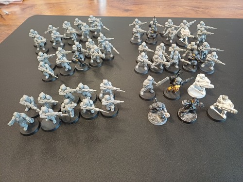 Astra Militarum / Imperial Guard - Infantry Platoon (5 Squads & Command ...