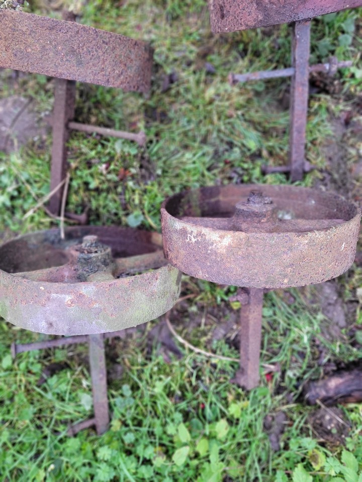 Cast Iron Vintage Chicken House Wheels X 4 | eBay UK