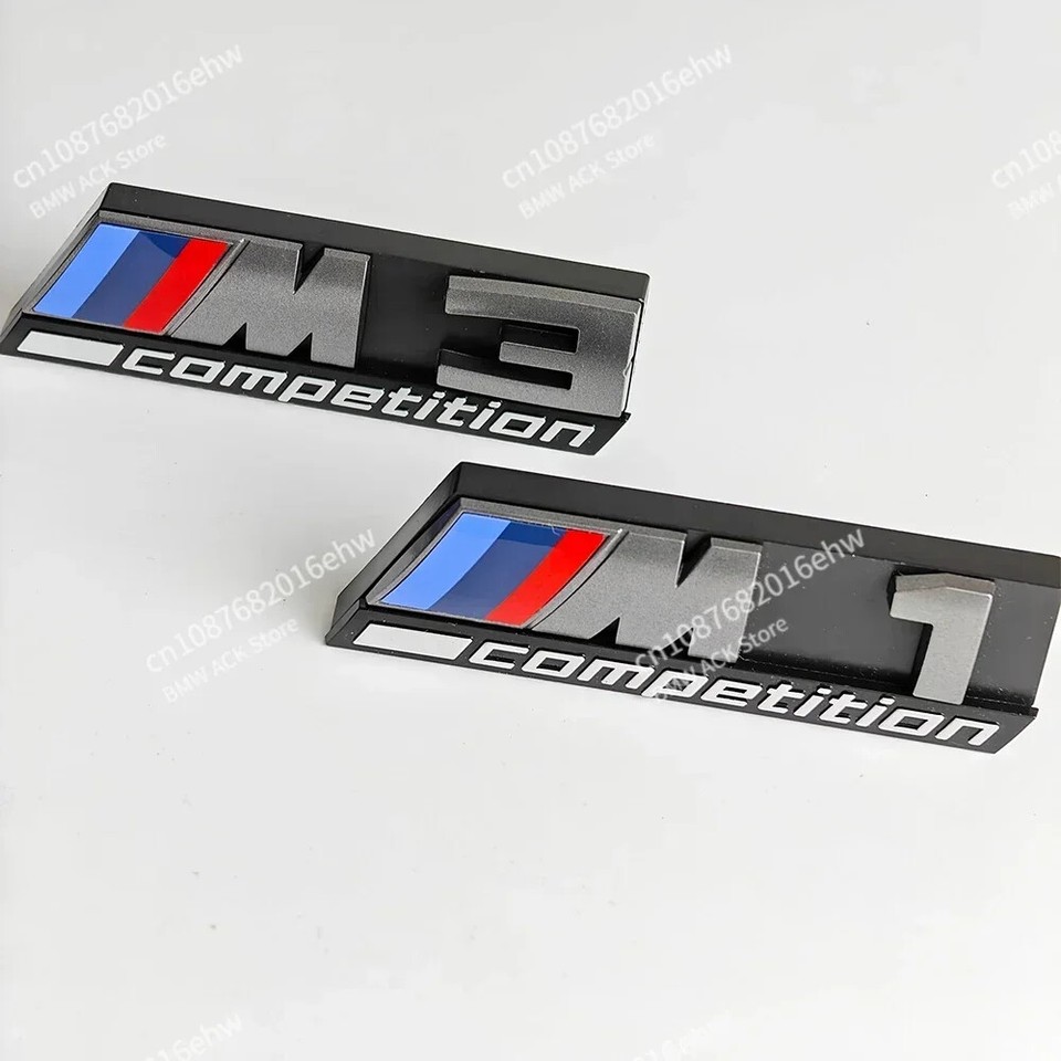 3D Car Front Grille Emblem for E92 E93 F36 M1 M2 M3 M4 M5 M6 M7 M8 G01 ...