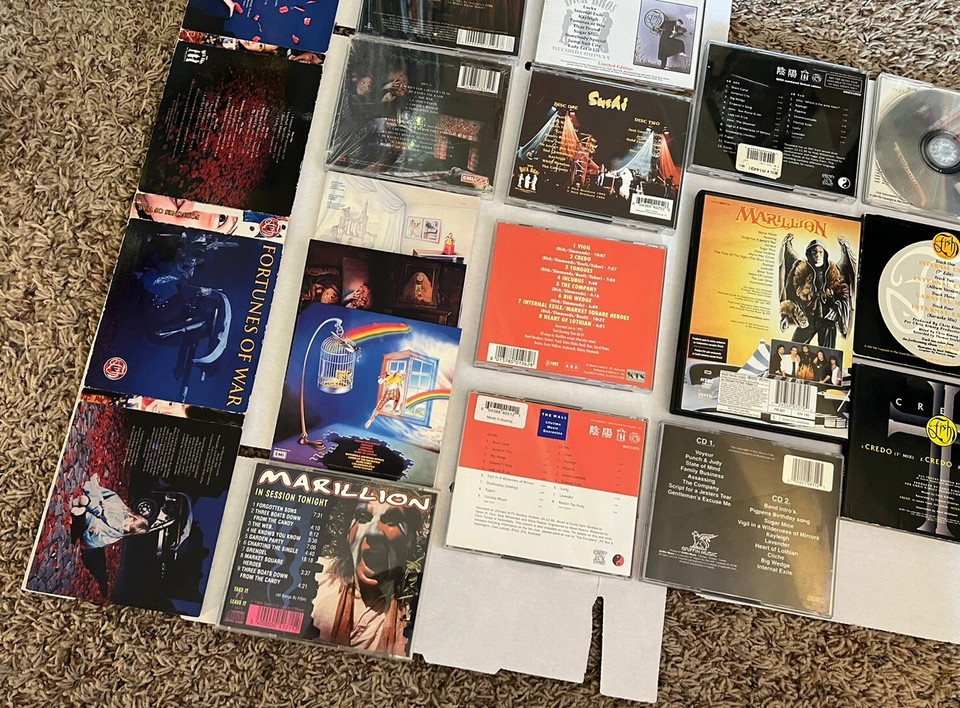 Fish Marillion. Fish Solo. Collectors CD Lot! DVD. Rare! Live. Studio ...