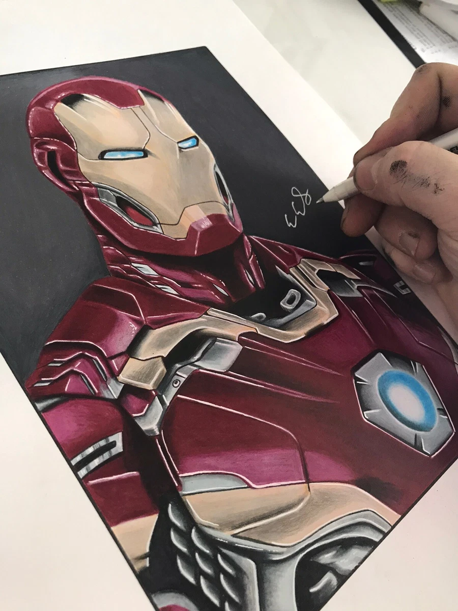 Iron Man Drawing