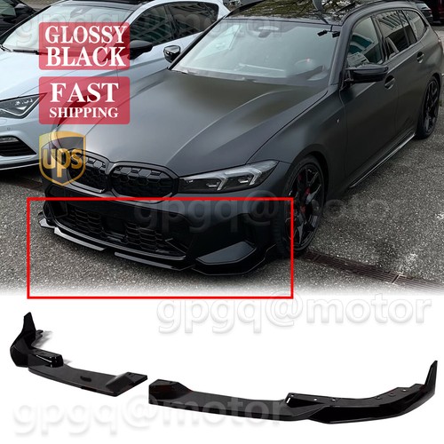 For BMW G20 LCI 330i M340I 2023-2025 MP Style Glossy Black Front Bumper ...