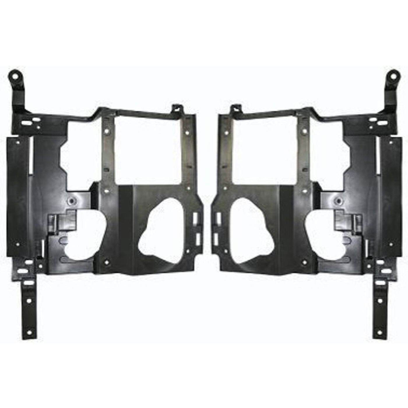 Headlight Bracket Set For 03-06 GMC Sierra 1500 Left and Right 15798924 ...