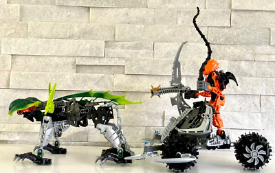 Bionicle Baranus V7 8994 with Thornax. Complete . | eBay