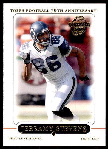 2005 TOPPS JERRAMY STEVENS SEATTLE SEAHAWKS #76 | eBay
