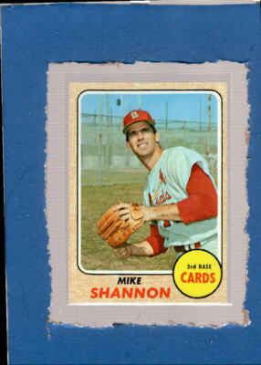 1968 Topps #445 Mike Shannon NM Near Mint Cardinals ID:40782 | eBay