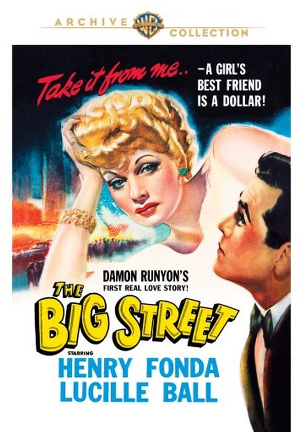 The Big Street DVD (1942) - Henry Fonda, Lucille Ball, Irving Reis ...