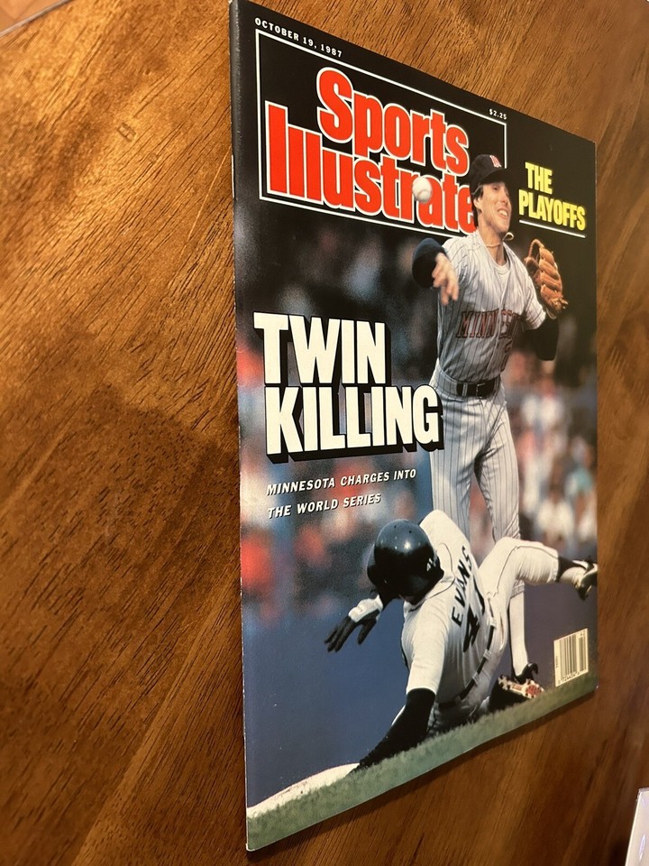 October 19 1987 Sports Illustrated Minnesota Twins The Playoffs No ...