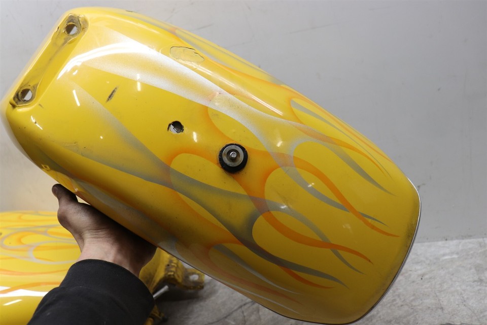 2001-2007 Honda Shadow Spirit 750 Vt750dc Tin Set Gas Tank Front Rear ...