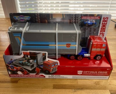 Transformers micro machines OPTIMUS PRIME Semi playset with Tracks ...