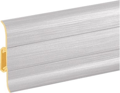 PVC Skirting Board Cable Cover 2.2m Flexible Edge Wall Trim Various ...