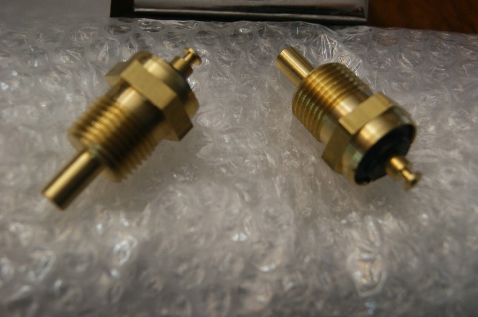 SUN WT-260 temp gauge brass sending unit NEW 1/2 inch NPT | eBay