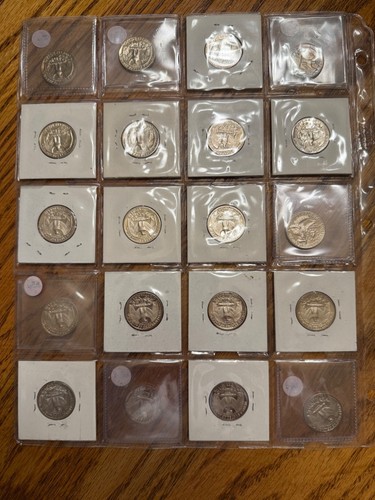 Run of 29 Proof Washington Quarters 1965-1997 - Taken from Proof Sets ...