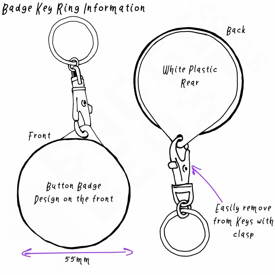 I Love Hobbits - 55mm Round Button Badge Key Ring New | eBay