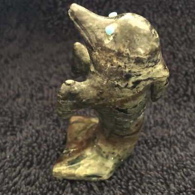 Zuni Dolphin Fetish by LZ Zuni Artist 4911 | eBay