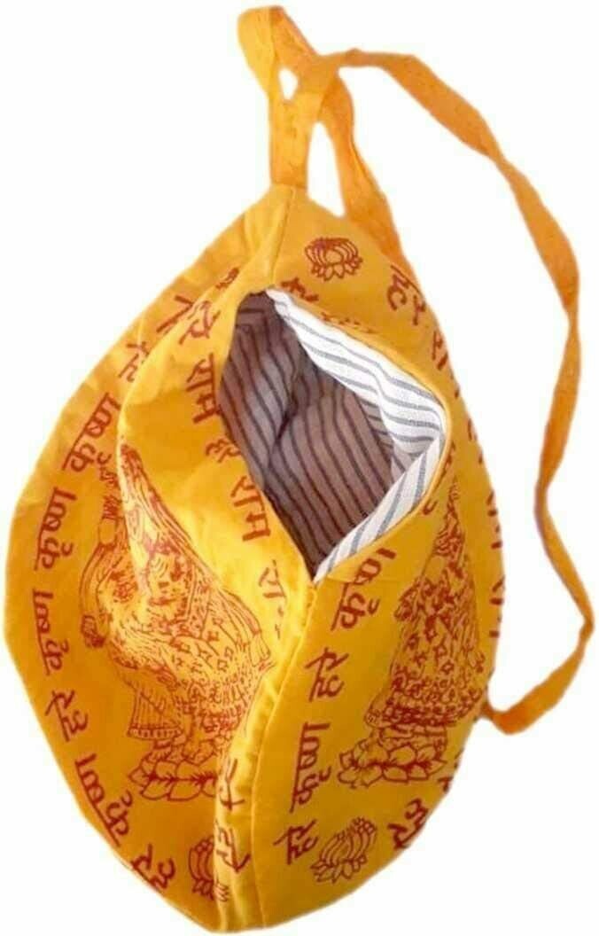 Lovely Radha Krishna Japa Mala Chanting Rosary Bag Jholi Meditation ...
