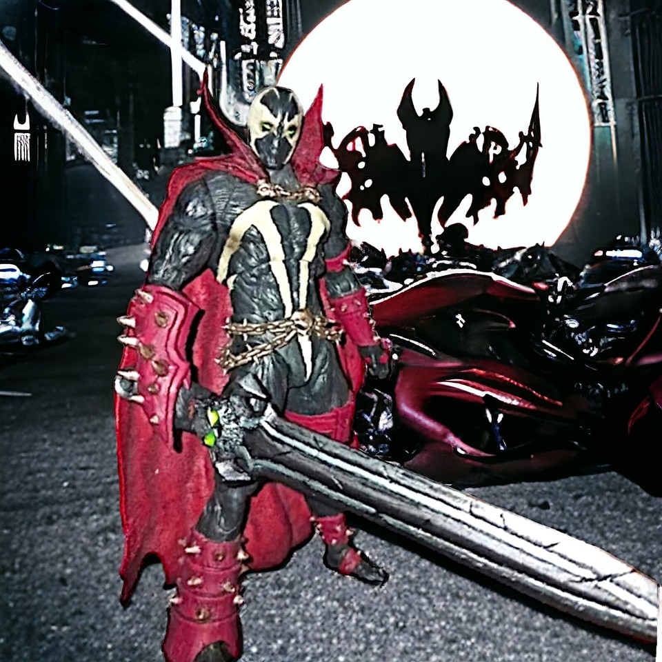 1/10 Custom Todd McFarlane Spawn Sword Weapon Sculpt | eBay