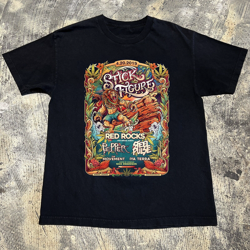 STICK FIGURE Band Red Rocks T Shirt Full Size S-5XL | eBay