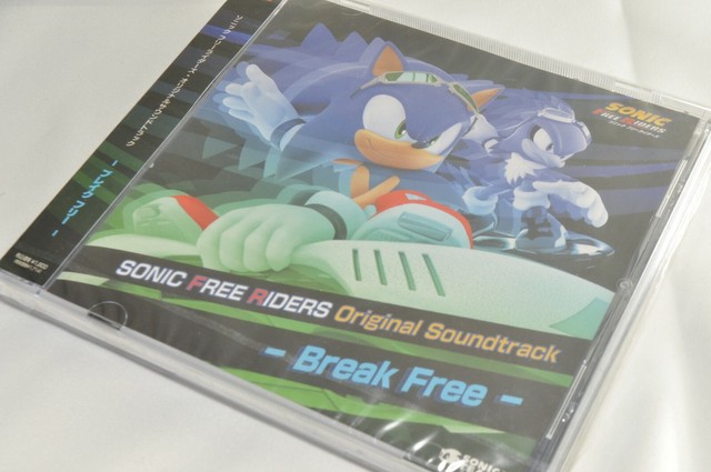 Sonic Riders Original Game Soundtrack Break Japan Music CD for sale ...