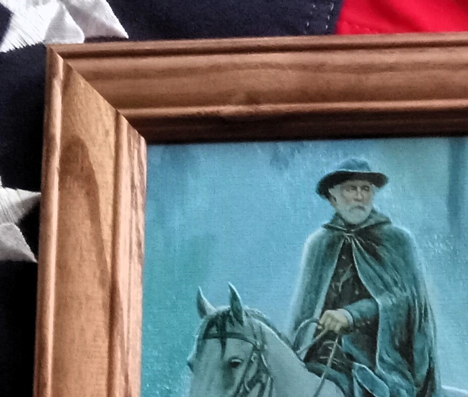 Civil War Print. Generals Robert E Lee and James Longstreet. Gettysburg ...