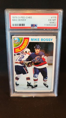 1978-79 O-Pee-Chee Mike Bossy #115 (RC) PSA 6 Rookie Card | eBay