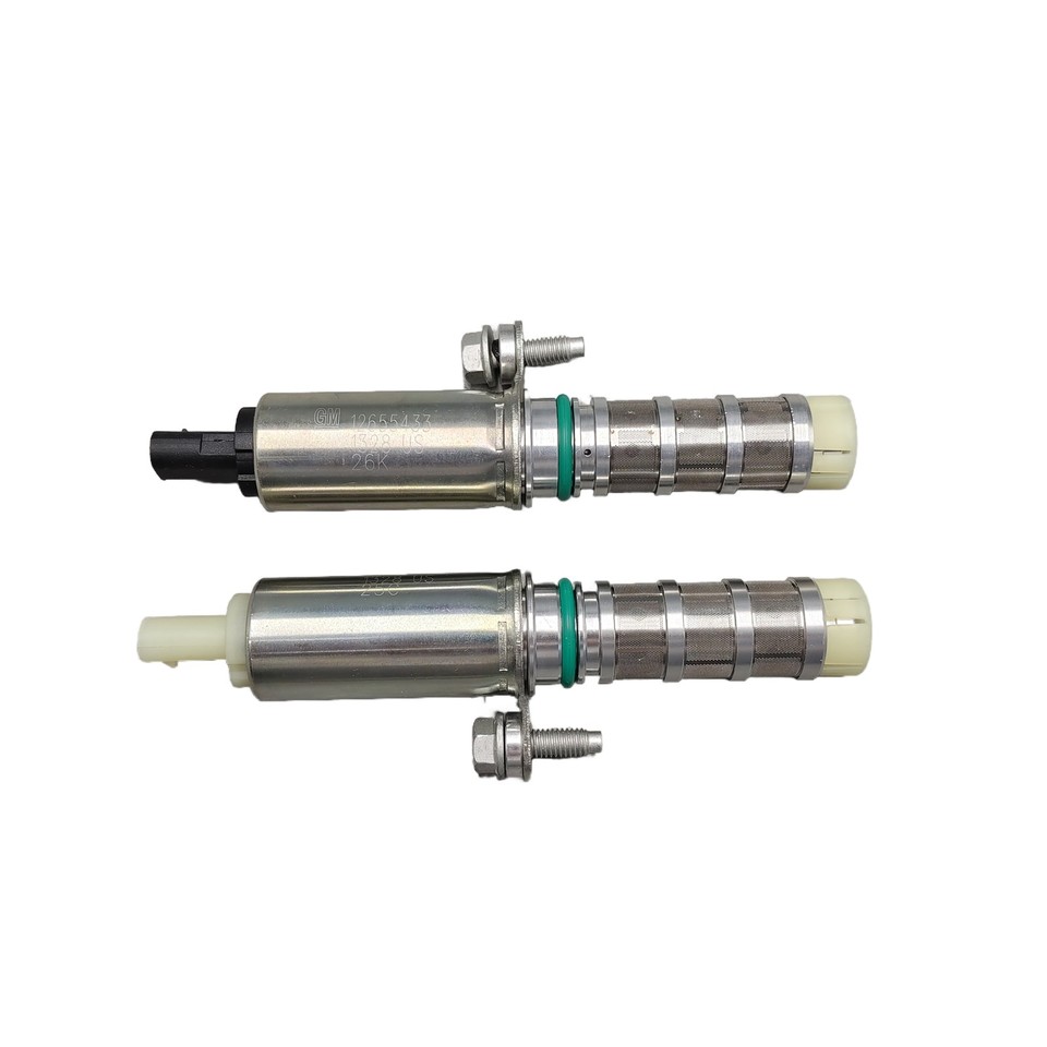 NEW 12655433 12655434 Intake＆Exhaust 2PCS VVT Solenoid Valve For Buick ...