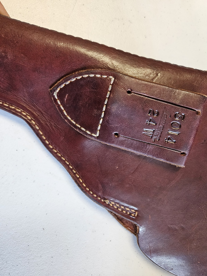 George Lawrence Leather Revolver Holster 3014 24W Basketweave | eBay