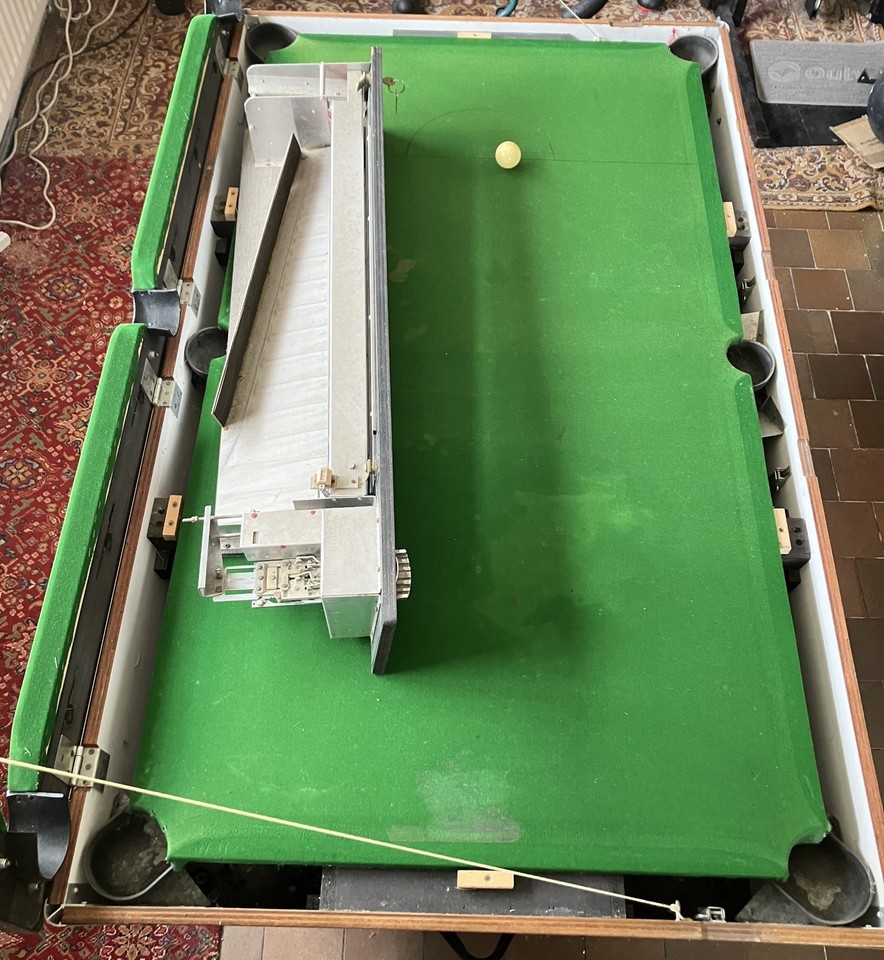 6ft x 3ft Superleague slate bed pool table | eBay UK