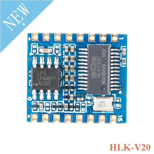 HLK-V20 Voice Recognition Chip Module IIC I2C UART SPI PWM Controller ...