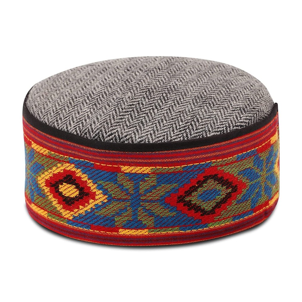 Handmade Kullu Topi Himachali Woolen Cap for Men and Women (Unisex ...