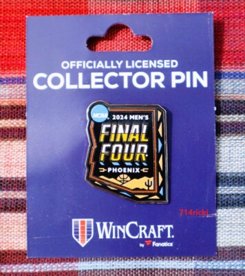 2024 NCAA Men's Final Four Phoenix Arizona Logo Pin Lapel Collector ...