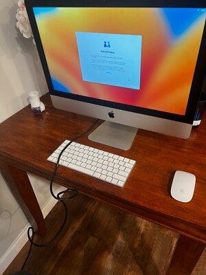 21.5” IMAC 2.3 GHZ 7th gen I5 (2017) silver color (serial # ...