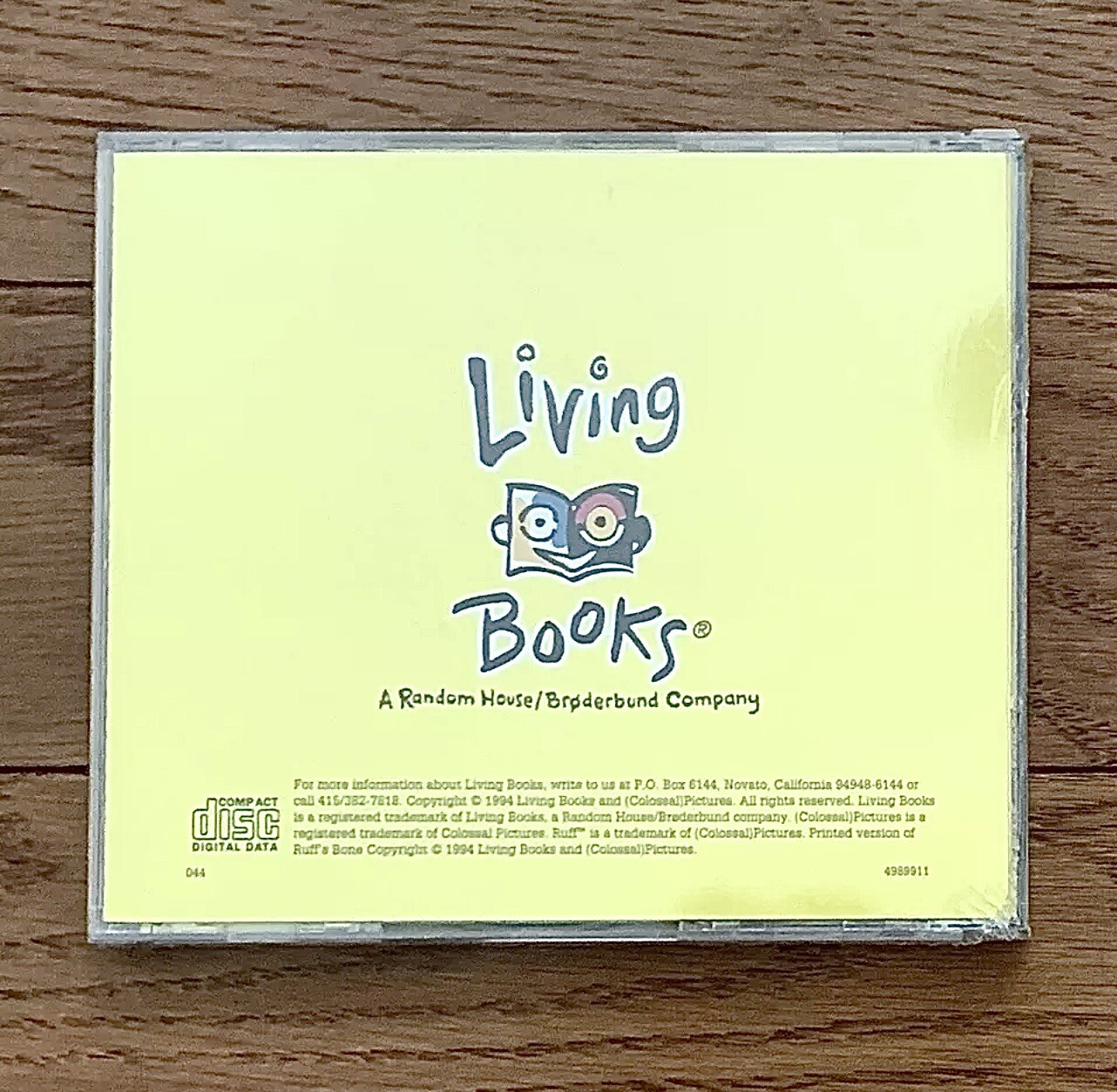 Ruff's Bone (Living books) PC GAME. CD-ROM in Original Sealed Case. | eBay