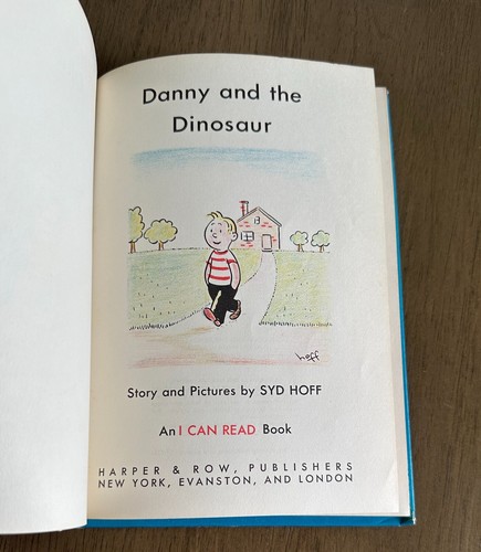 Danny and the Dinosaur by Syd Hoff Children’s Book 1st Edition 1958 | eBay