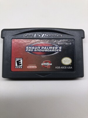 Nintendo Game Boy Advance Shaun Palmer's Pro Snowboarder Gameboy GBA | eBay