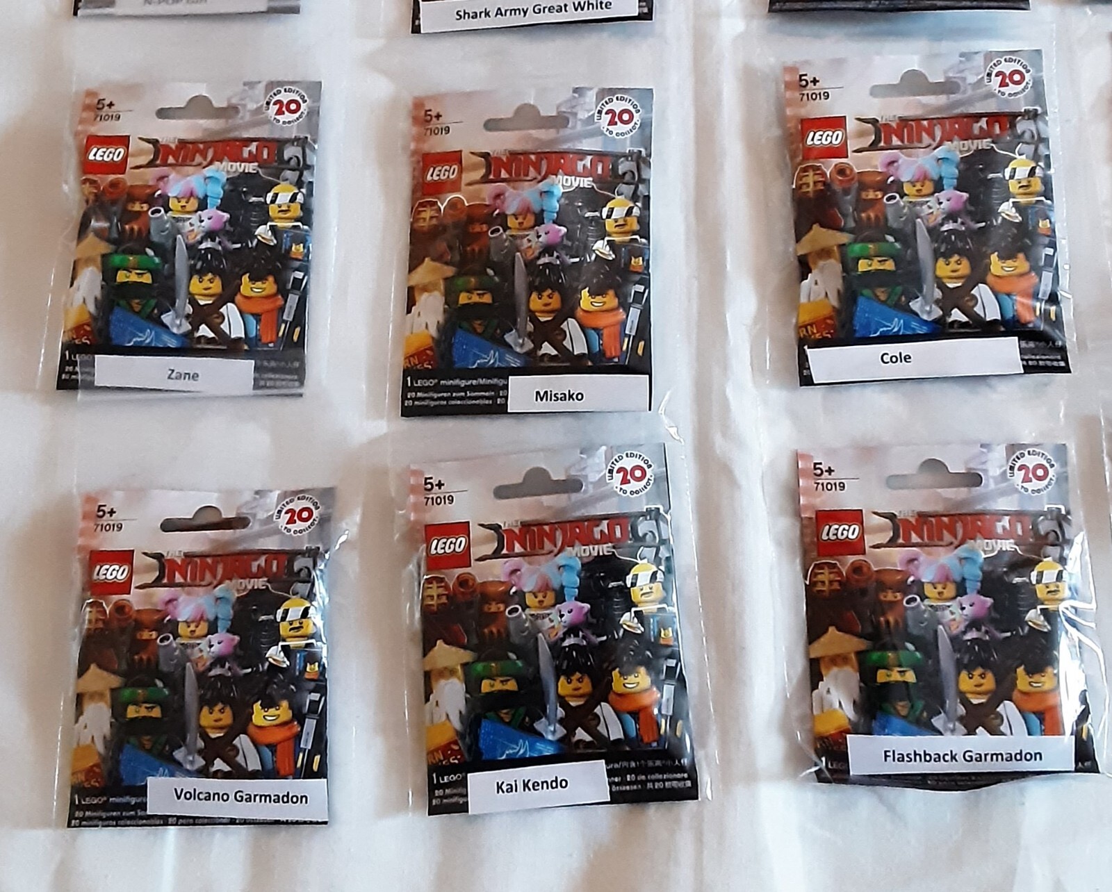 NEW LEGO NINJAGO Minifigures Series Complete Full Set of 20 Original ...