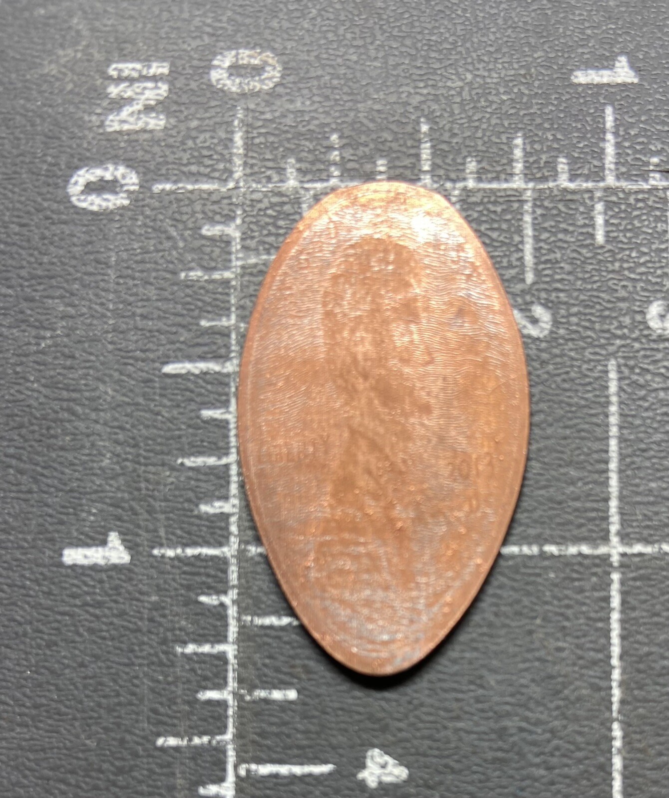 Bubba Gump Shrimp Lauf Forrest Lang Strand Ca Länglich Gepresst Smashed ...