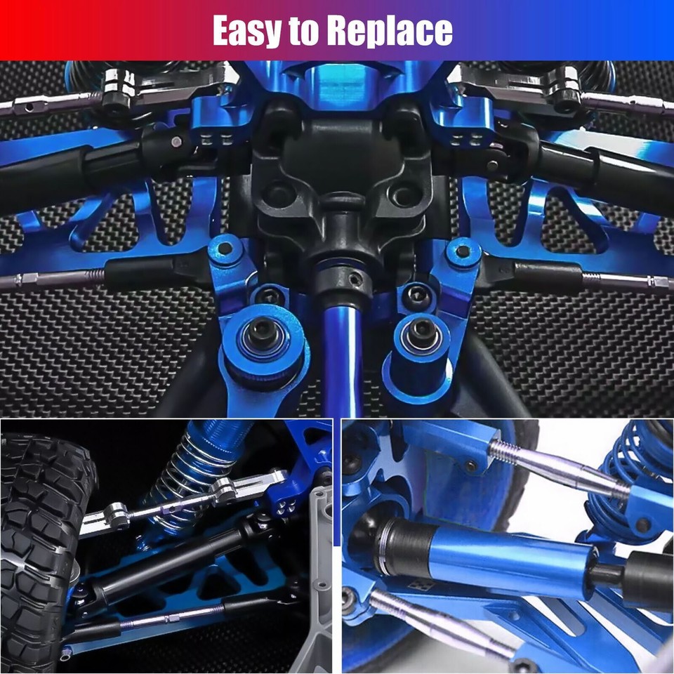 Blue Metal Full Set RC Car Repair Parts For Traxxas Slash 2WD/Stampede ...